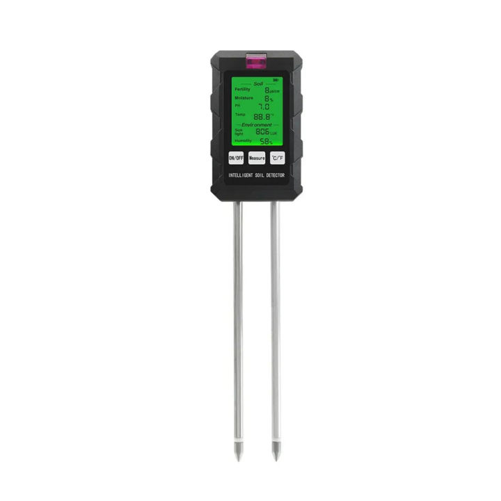 Fertility and Ambient Humidity Soil Tester Quick Soil Analysis Tool 6 ...