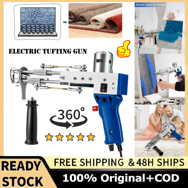 Electric Carpet Tufting Carpet Weaving Machine (Cut Pile) Flocking ...