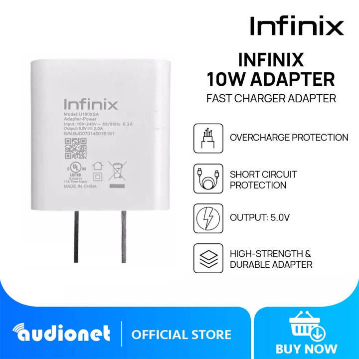 Infinix Fast Charger 10W Adapter | Lazada PH