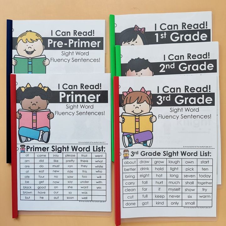 Sight Word Fluency Pyramid Sentences The Bundle Wooksheet Children ...
