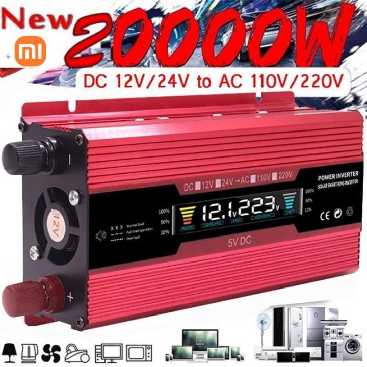 【Clearance】 Inverter Pure Sine Wave Dc 12v To Ac 220v 1000w 1600w 2200w 3000w 10000w Portable ...