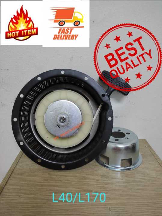 READY STOCK Yanmar/launtop/kipor China Engine L40 170F L48 Recoil ...