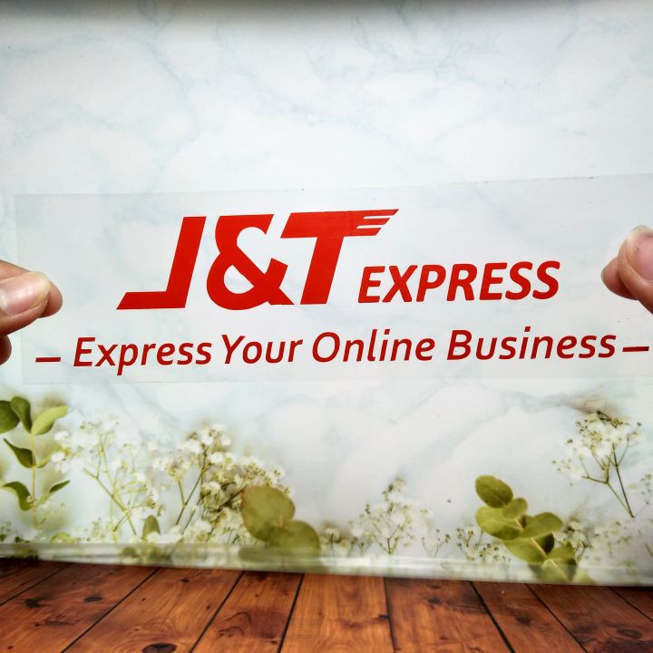 Cutting Stiker Jnt Express Variasi Motor Mobil Sticker Nyala Visor Body ...