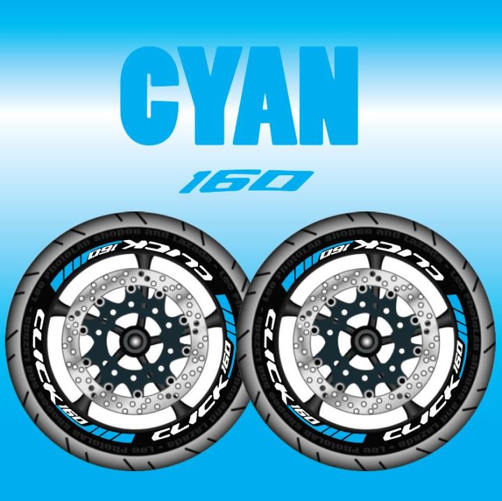 Honda Click 125i/150i/160 Printed Mags set front b back | Lazada PH