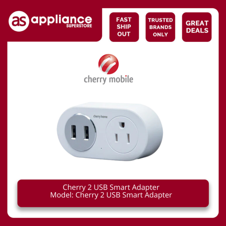 Cherry 2 USB Smart Adapter | Lazada PH