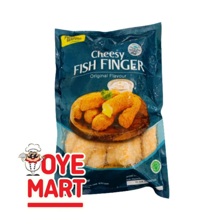 FURA SEAFOOD CHEESY FISH FINGER 500GR/NUGGET IKAN ISI MOZARELLA ...