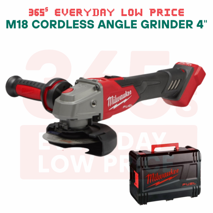 365s Milwaukee M18 FSAGV100XB CORDLESS ANGLE GRINDER 4"เครื่องเจียรไร้ ...