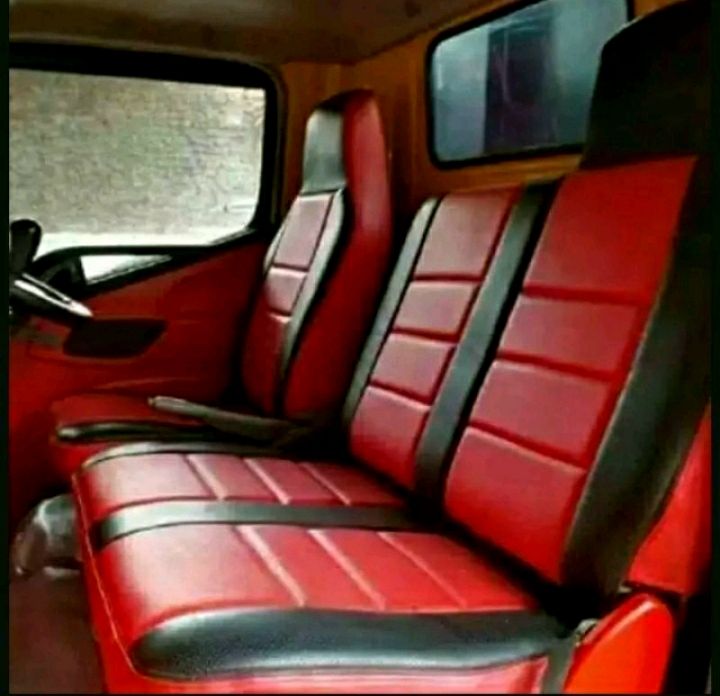 Sarung jok mobil canter, ragasa, elf macan, traga, giga, diesel umplung ...