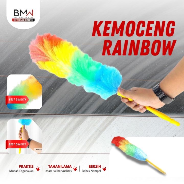 BMW Kitchenware - Kemoceng Tali Rafia Kemoceng Plastik Warna Warni ...