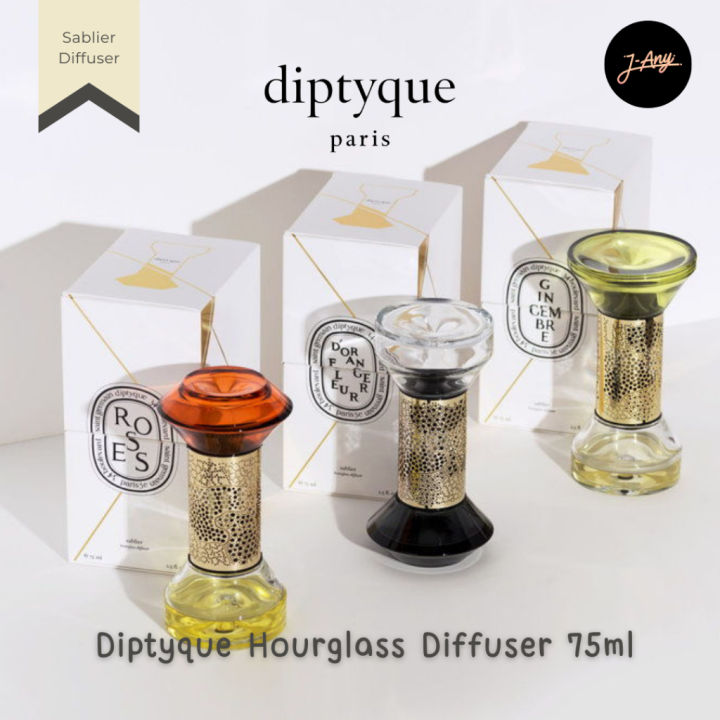 ⏳ Diptyque Hourglass Diffuser 75 ml ️ น้ำหอมนาฬิกาทรายสุดเก๋ที่เป็นได้ ...