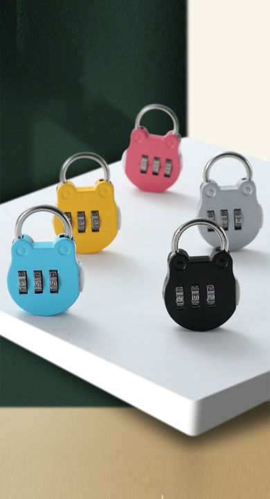 ELACCENT Mini combination lock padlockSmall padlock cabinetBackpack gym ...