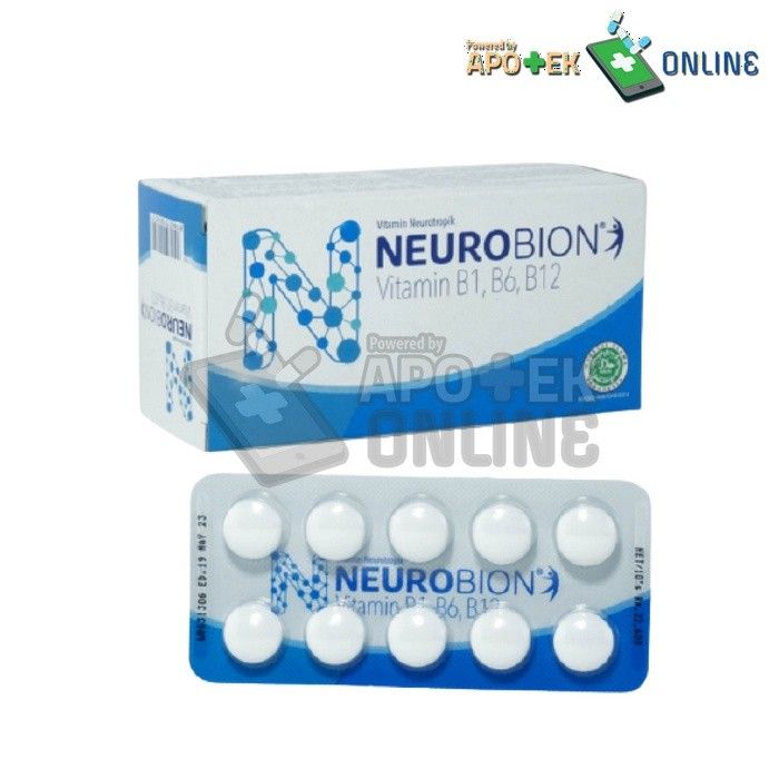 NEUROBION 1 STRIP ISI 10 TABLET (PUTIH) | Lazada Indonesia