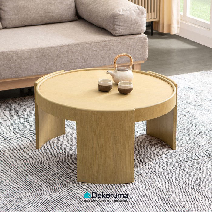 Dekoruma DAICHI Meja Tamu Oak / Meja Sofa / Coffee Table | Lazada Indonesia