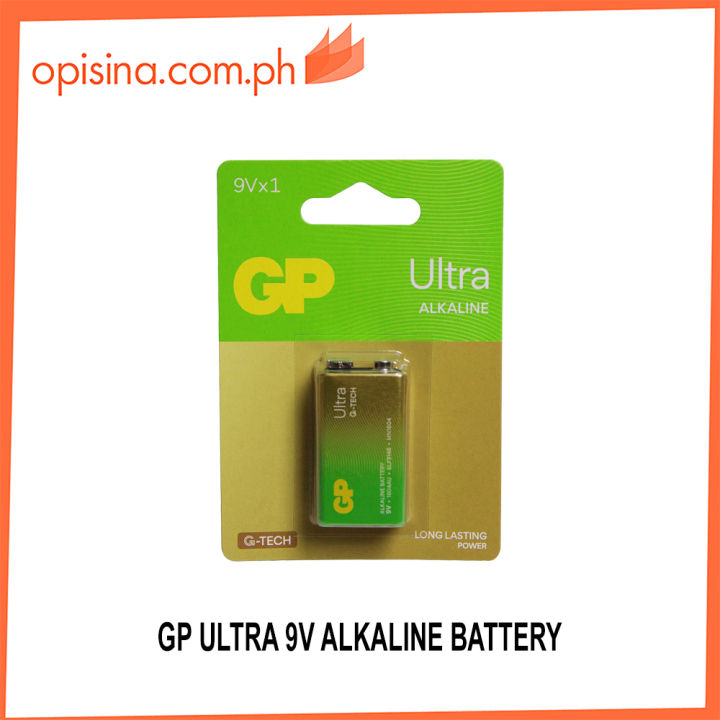 GP ULTRA 9V ALKALINE BATTERY | Lazada PH