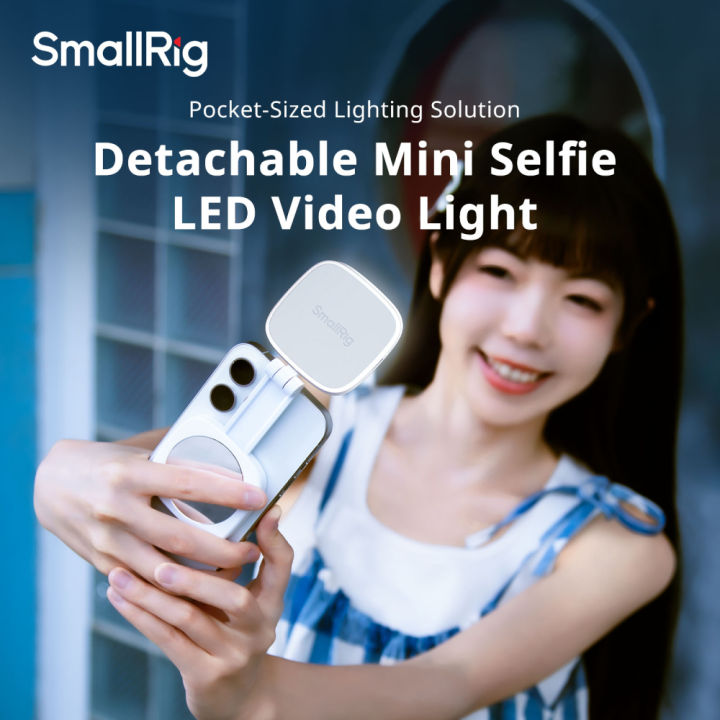 SmallRig Portable Phone Light Selfie Light Ring Magsafe Light with a ...