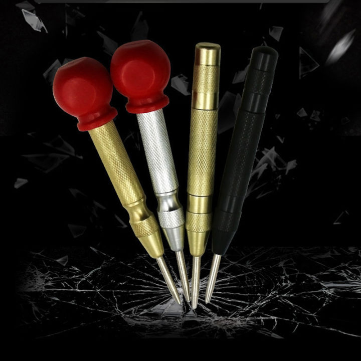 5 inch Automatic Center Pin Spring Loaded Mark Location Drill Bit Punch ...