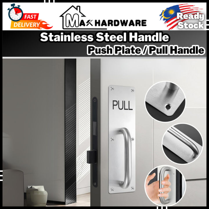 Stainless Steel SUS304 Push Plate / Pull Handle | Lazada