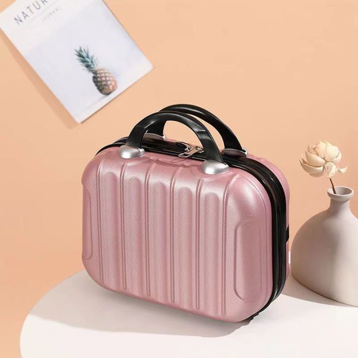 DID14" Mini Suitcase Luggage Lovely Fashion Small Hand Luggage Cosmetic ...
