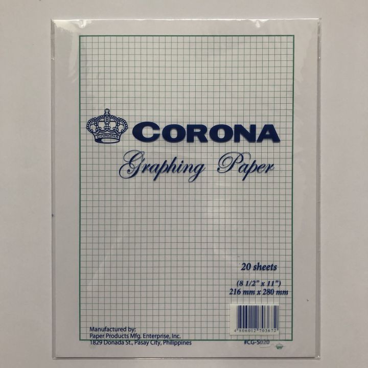 Corona Graphing Paper | Lazada PH