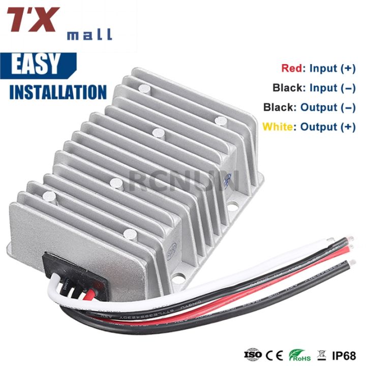 【TX】 8-40v 14.6v 13.8v To 12v 25a 30a Automatic Boost-Buck Dc Dc Converter 12 Volt Car Power ...