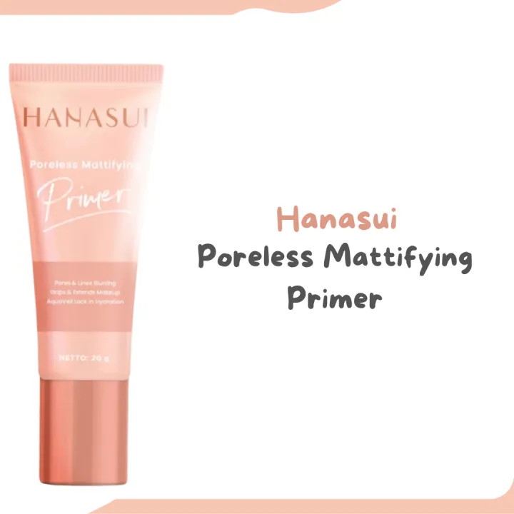 Hanasui Poreless Mattifying Primer/Alas Bedak | Lazada Indonesia