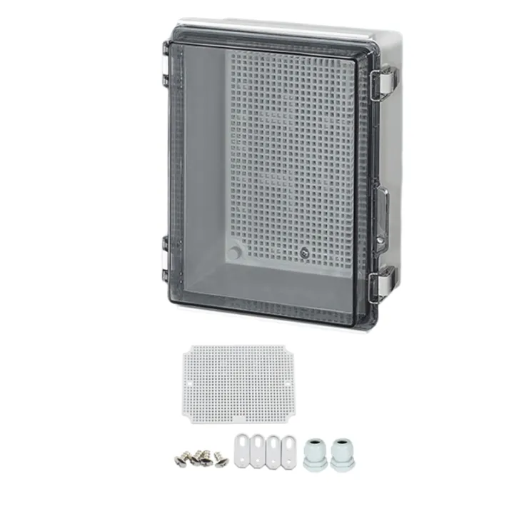 ABS Outdoor Power Distribution Box IP66 Waterproof Transparent Cover ...