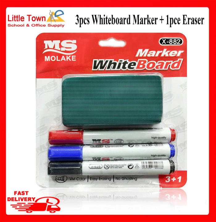 Whiteboard Marker Eraser Set | Lazada PH
