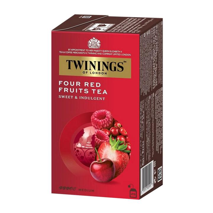 Twinings Four Red Fruits Tea 25's | Lazada Singapore