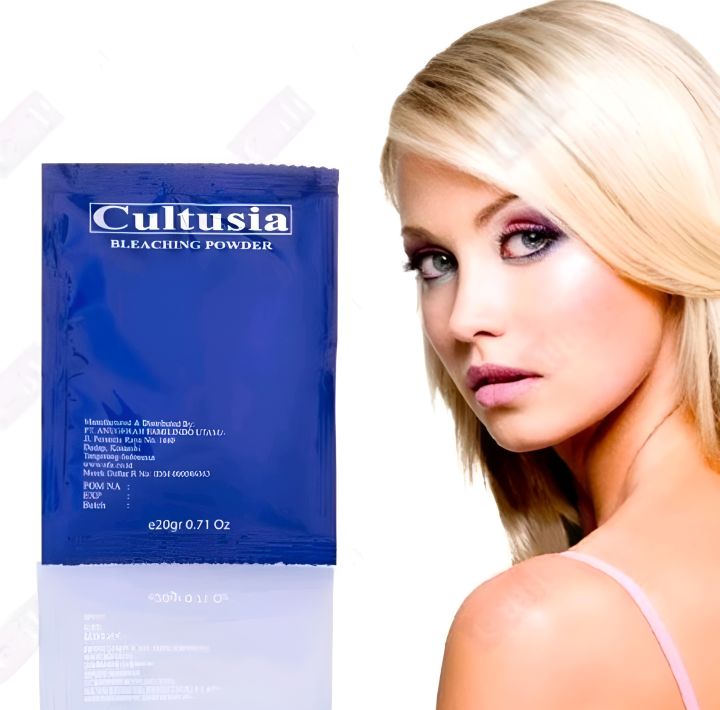 Cultusia Bleaching Powder Sachet 20ml - Bubuk Bleaching Sachet | Lazada ...