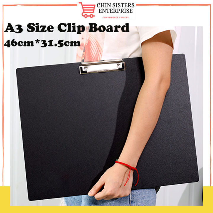 A3 Size PP Clipboard | A3 clip board Plastic PVC Stationery School ...