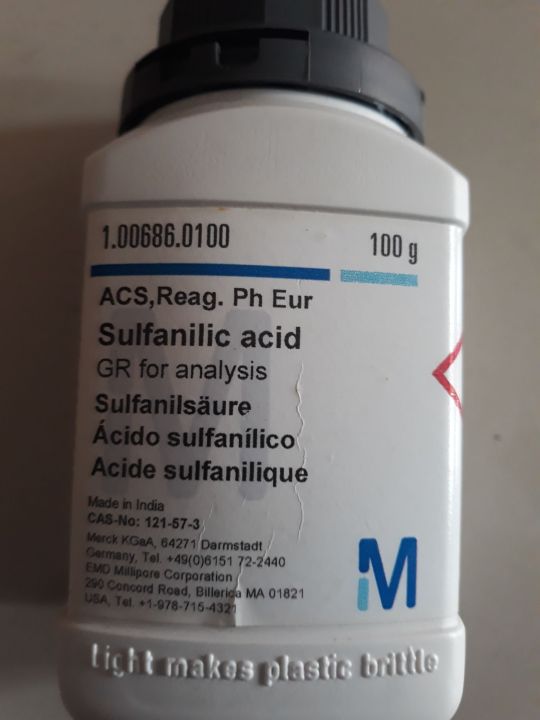 SULFANILIC ACID GR FOR ANALYSIS ACS | Lazada Indonesia
