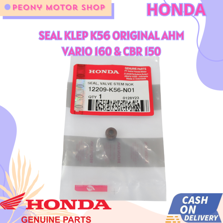 Seal Klep K56 Original AHM Honda CBR 150,Supra, Sonic, Vario 160 ...