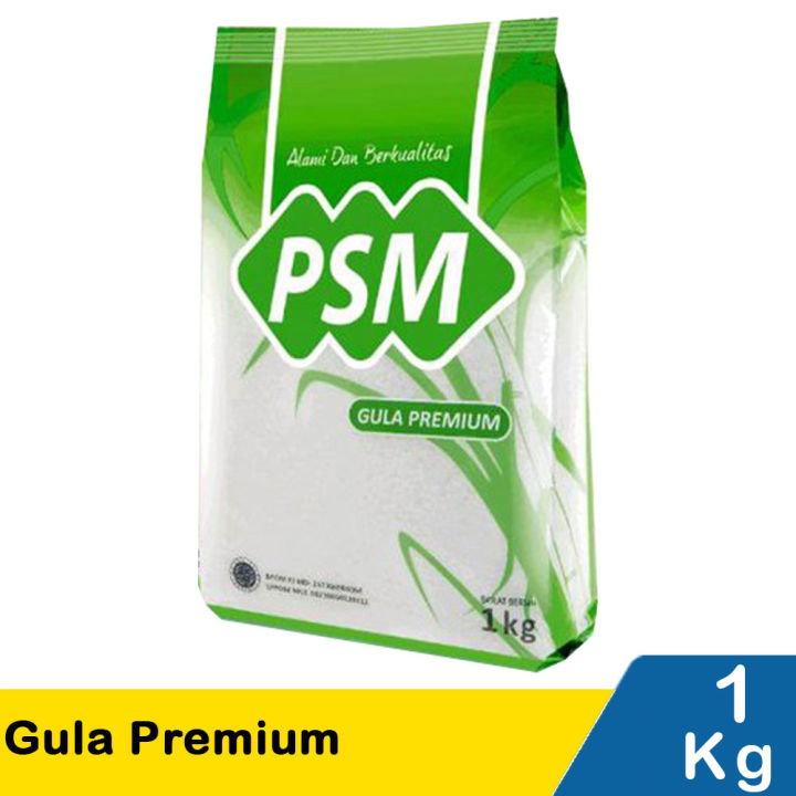 Gula pasir premium PSM 1KG | Lazada Indonesia