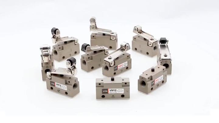 Pneumatic Mechanical Valve Pneumatic Control Valve Stroke Switch VM131 ...