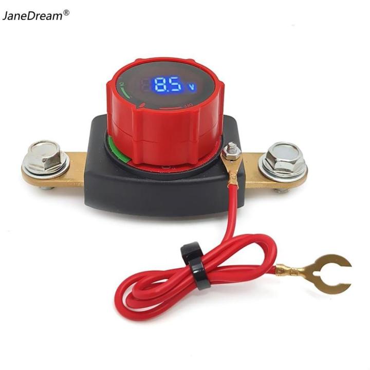 JaneDream 12V 300A Brass Terminal Disconnect Switch Car Battery Power ...