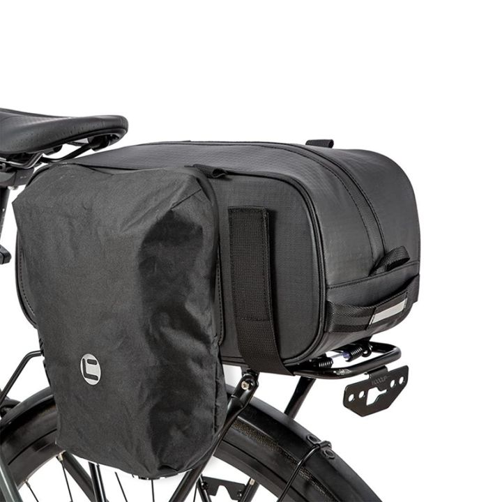 Bike Trunk Bag Bicycle Storage Pannier Saddle Bag 26L Multifuction Rear ...