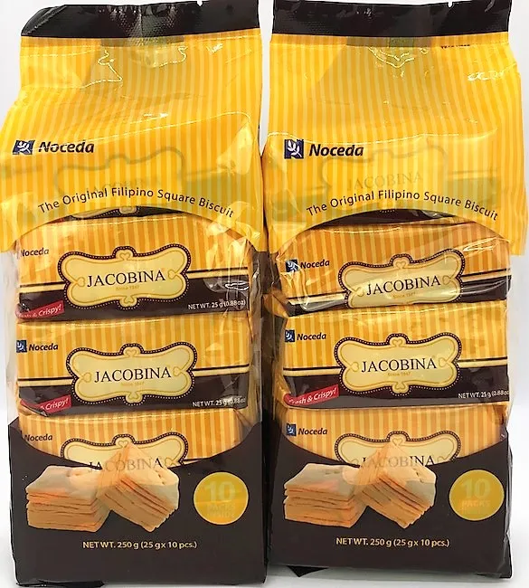 JACOBINA Square Biscuits 250g - Noceda (Low Price)/ Special Jacobina ...
