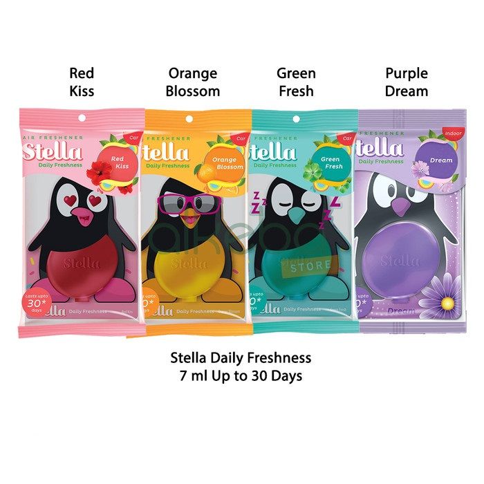 Pengharum Ruangan / Air Freshener Stella Pocket Daily Freshness 7 Ml Aroma Red Kiss, Orange ...
