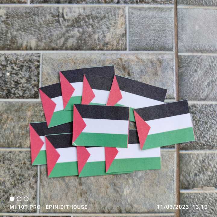GROSIR STIKER PALESTINA STICKER PIPI BENDERA PALESTINA PALESTINE ...