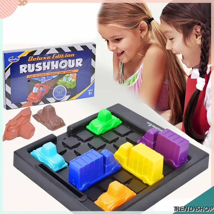 Rush Hour Traffic Jams Logic Game Strategy Skill Puzzle Kid Educational ...