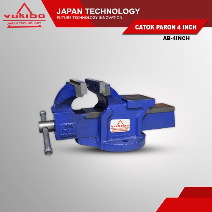 Catok Paron Ragum 4" Catok Besi Putar Bench Vise 4 inch ASIA TEKNIK ...