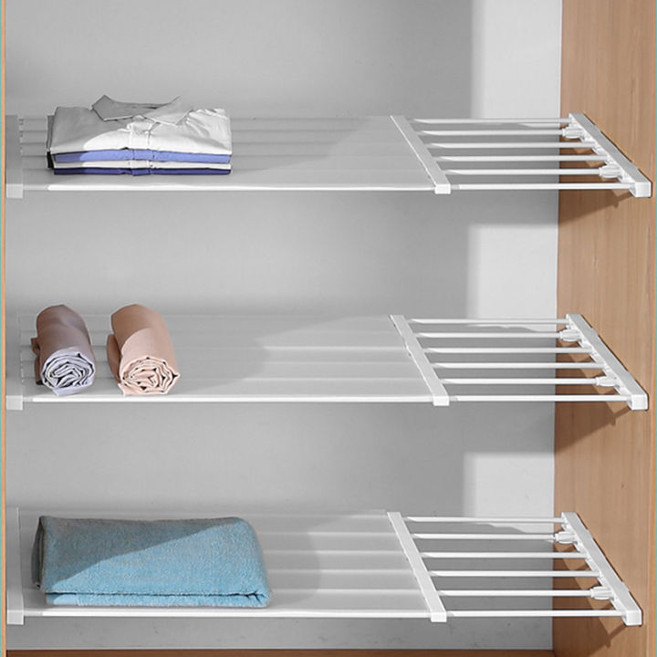T-One MY Adjustable Closet Shelf Storage Rack, Cabinet Organizer Shelf ...