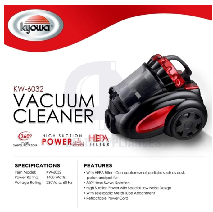 KYOWA KW 6032 Vacuum Cleaner | Lazada PH