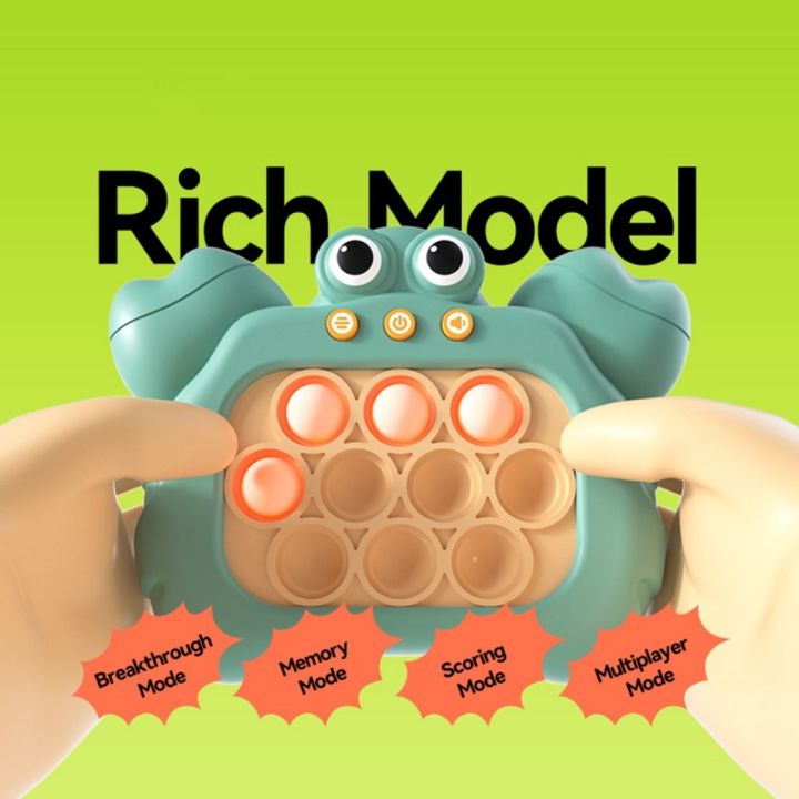 Cute New Quick Push Game Whack-a-mole Game Console Pop it Puzzle Game ...