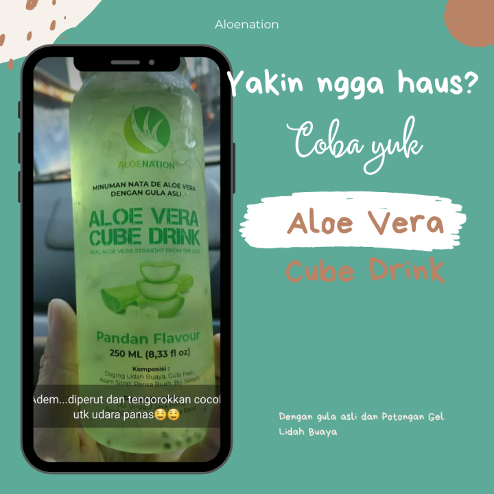 Minuman Lidah Buaya Jus Lidah Buaya Minuman Aloe Vera Gel Aloe Vera ra | Lazada Indonesia