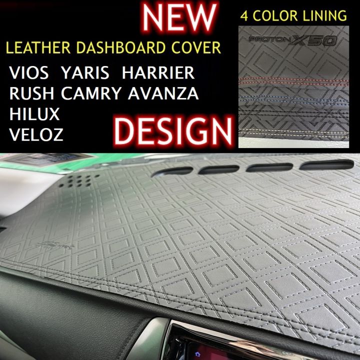New Design Toyota Car Leather Dash Mat Dashboard Cover Sun Cover Vios ...