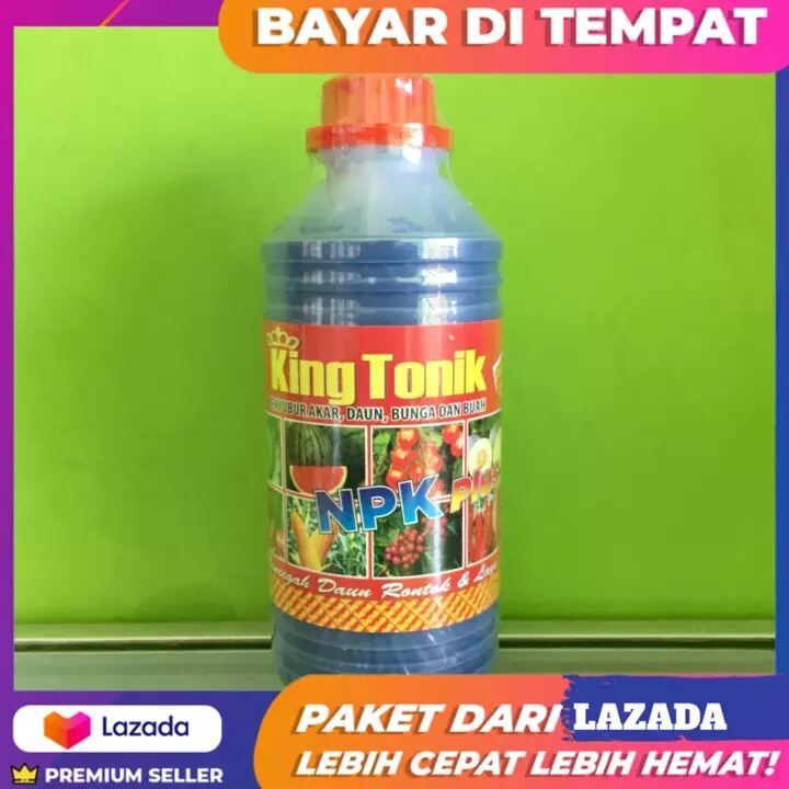 Pupuk Cair King Tonik 1 liter/Pupuk Penyubur Tanaman Akar Daun Buah Bunga 1 Liter/King Tonik 1 ...