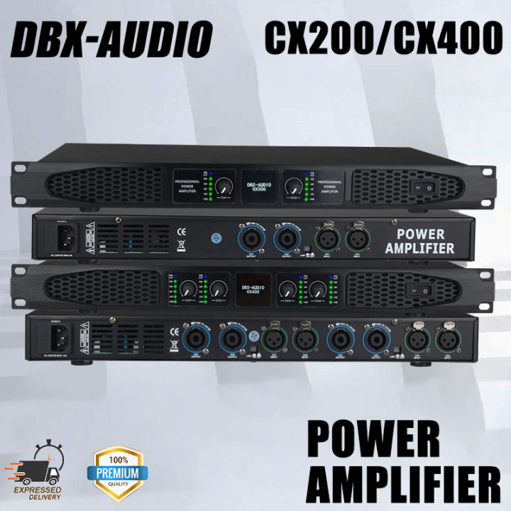 DBX-AUDIO CX200/CX400/P5000S PRO/PX2/PX4 เพาเวอร์แอมป์,แอมป์ขยายเสียง,2 ...