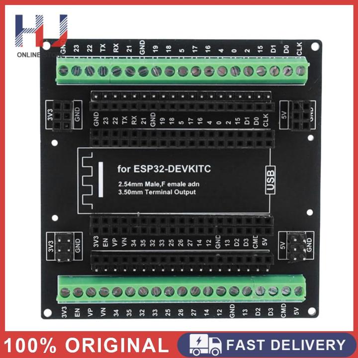 For ESP32 Super Breakout Board 3.81mm /0.15inch Terminal GPIO Expansion ...