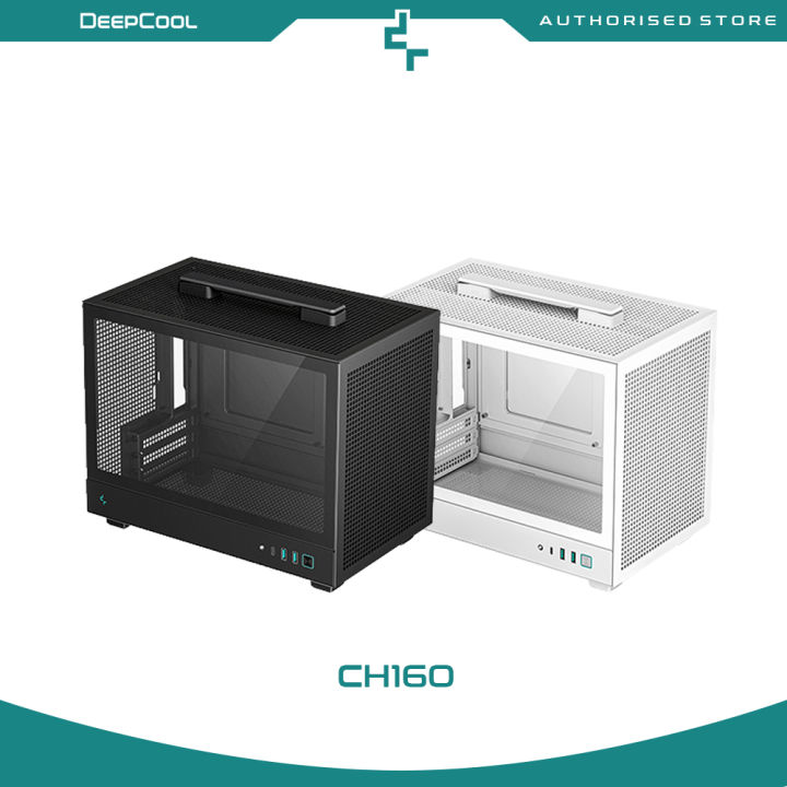 DEEPCOOL CH160 Mini-Itx Mini Tower Case (Black/White) | Lazada PH